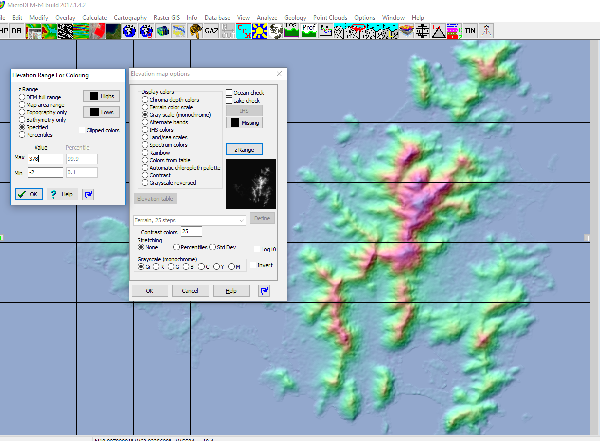 Using Geographic Information System (GIS) to create accurate 3D top...