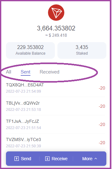 Basics of Tron (Part 18) : How to find Transection Id and Hash of a...