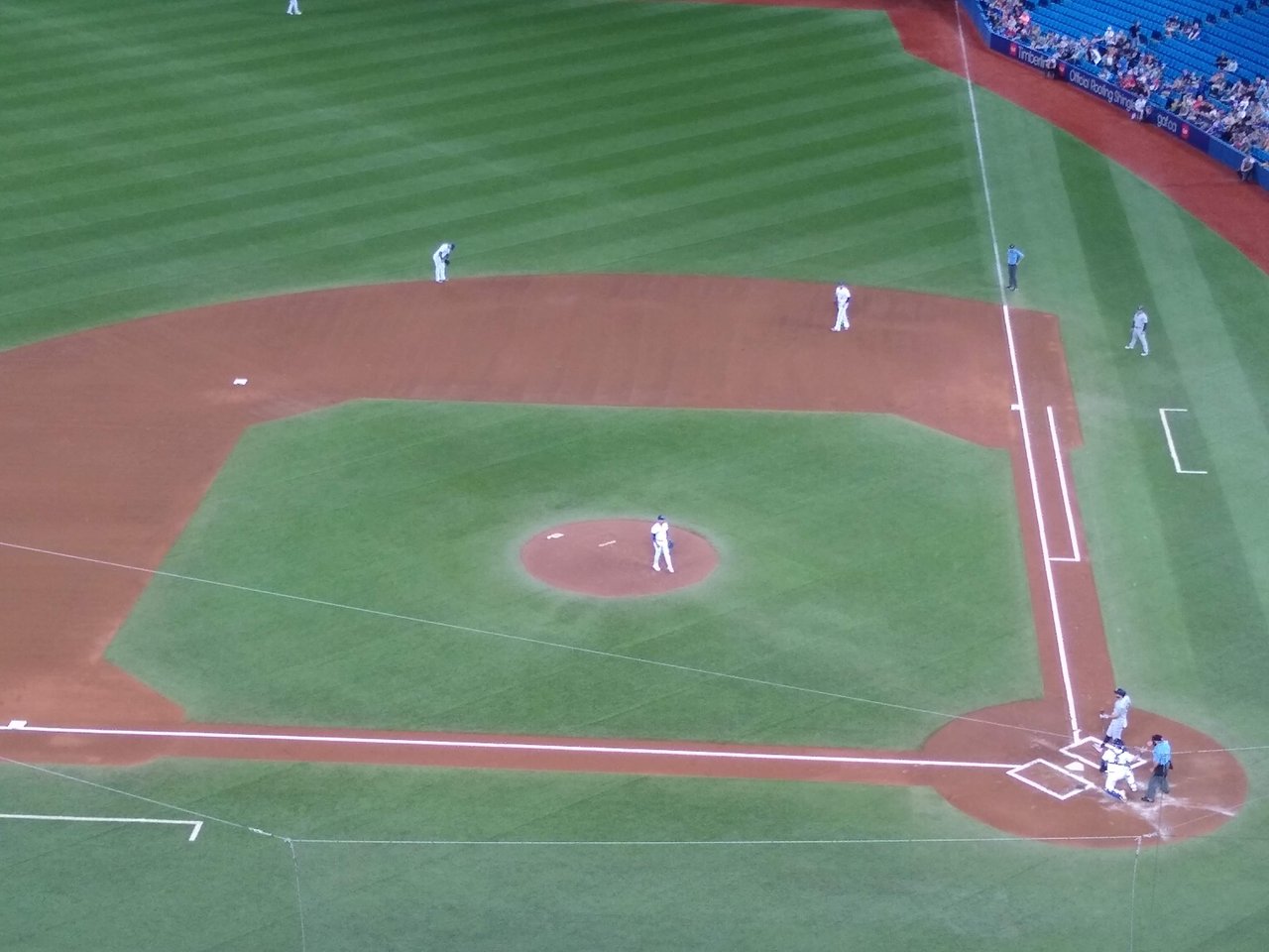 My first baseball game!