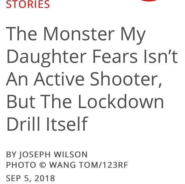 A Monster Called 'Lockdown': Creating A Generation of Fear