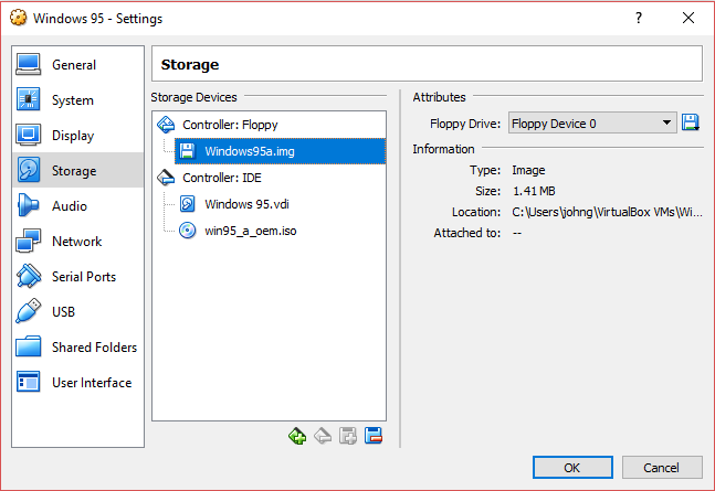 [Tutorial] How to Setup and Install Windows 95 in a Virtual Machine