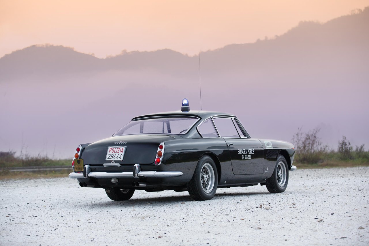 Chasing Baddies With Style | Ferrari 250 GTE Police Car.