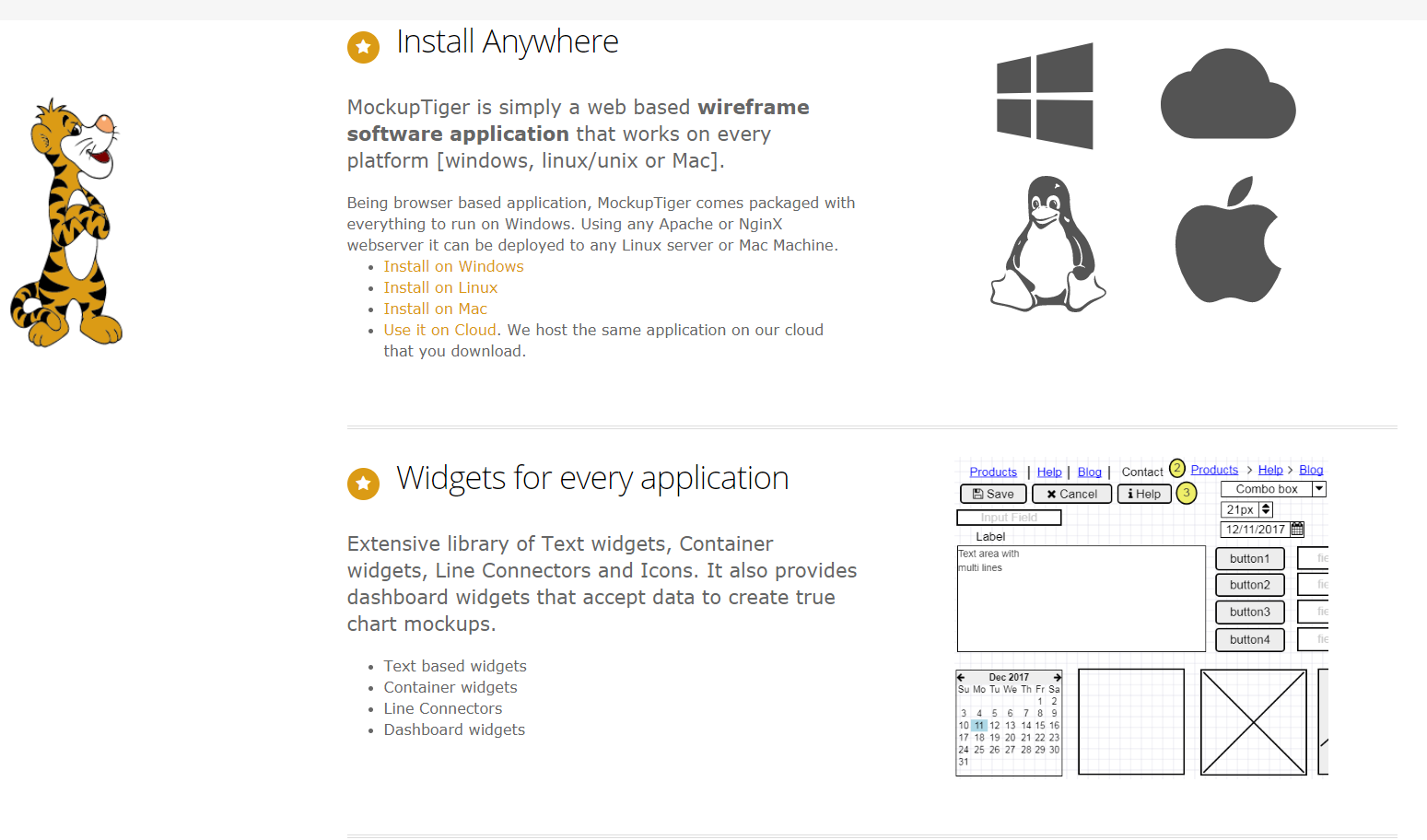 MockupTiger - Super Easy Wireframe and Mockup Builder | Steemhunt