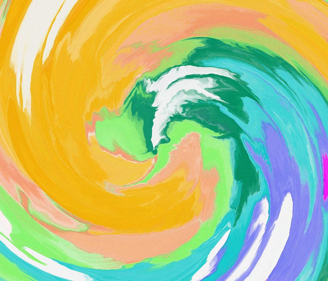 My abstract art - hurricane