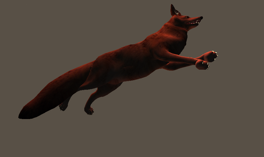 3D Model Creations with Poser : 3D Object Fox