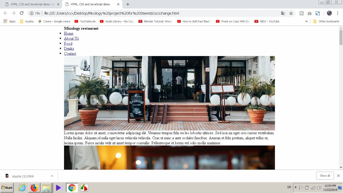 Web Page Layout Hand Coded From Scratch Html And Css