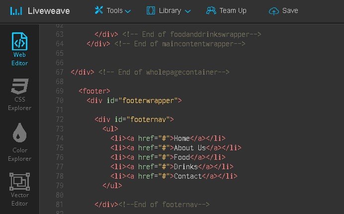 Web Page Layout Hand Coded From Scratch Html And Css 4765