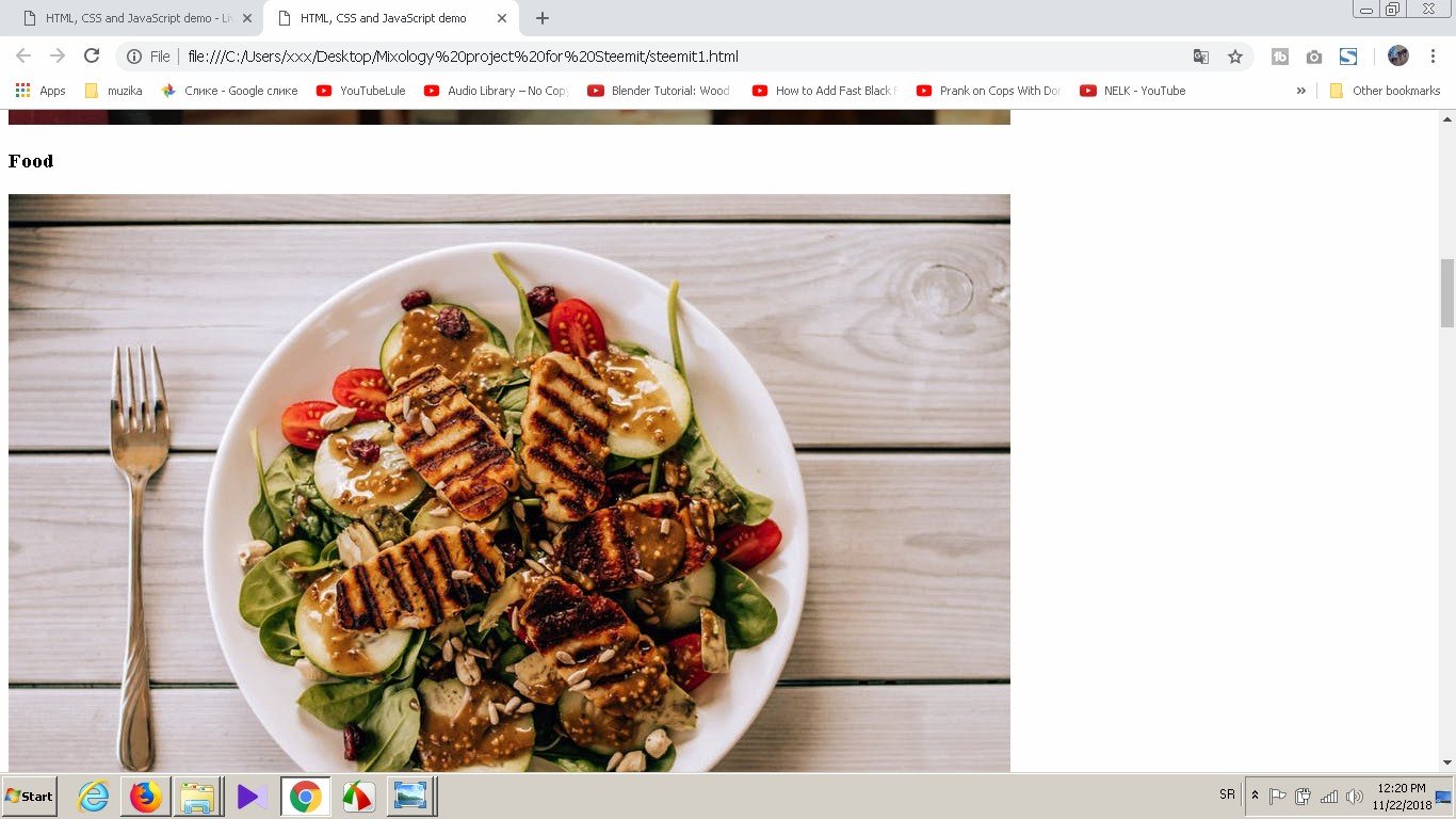 Web Page Layout hand coded from scratch - HTML & CSS