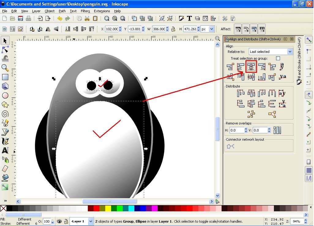 Tutorial : Create images using tools in Inkscape Software — Steemit