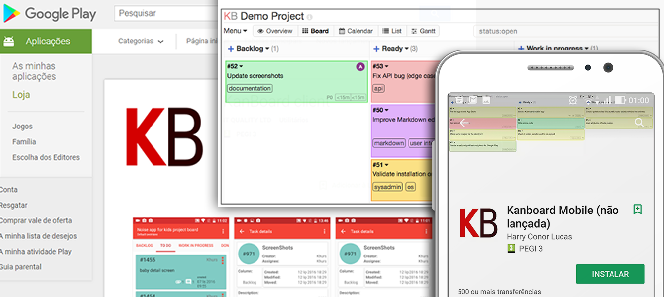 Logo and App Icon suggestion for Kanboard