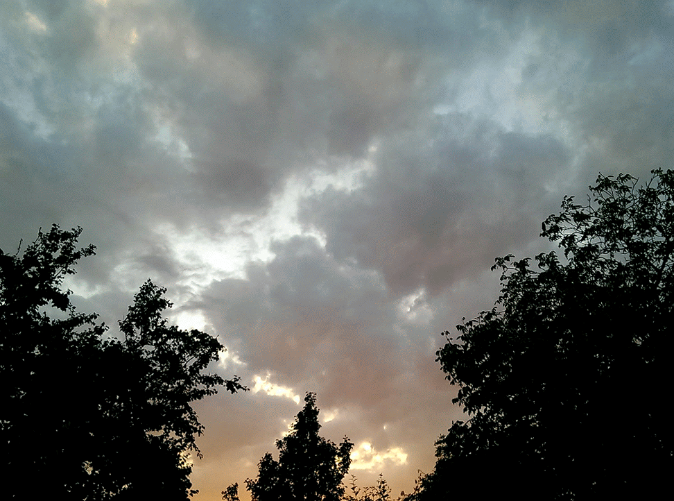 Animated Moving Sunset