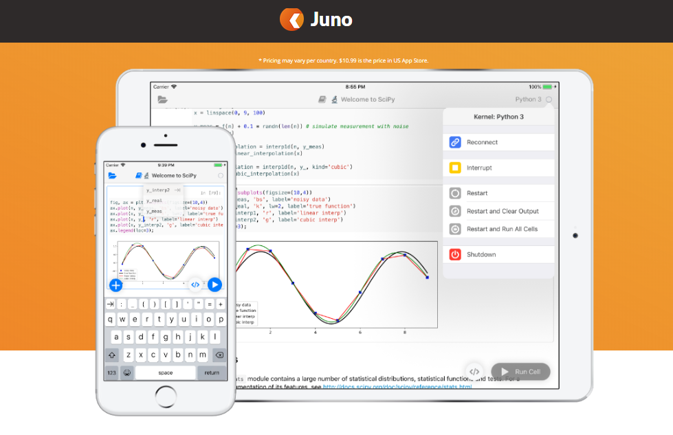 Juno - Jupyter/IPython client for IOS | Steemhunt