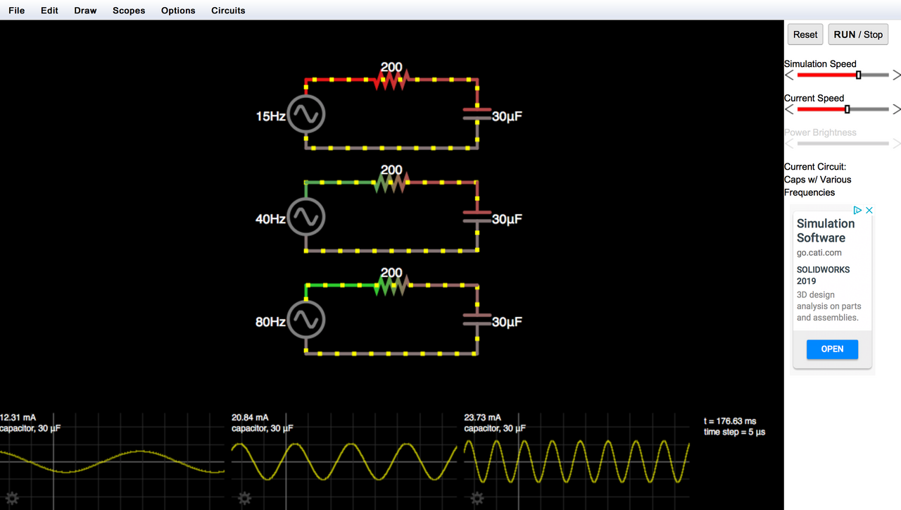 CircuitJS - Electronic circuit simulator that runs in the browser | Steemhunt