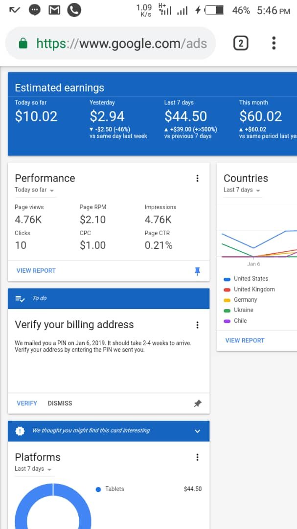 Google Admob - Google admob is a platform where you earn for putting app ad | Steemhunt