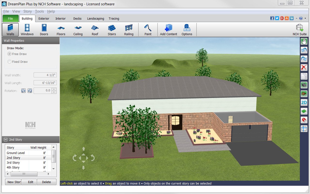 DreamPlan Home Design Software - Create 3D, 2D and blueprint designs of ...