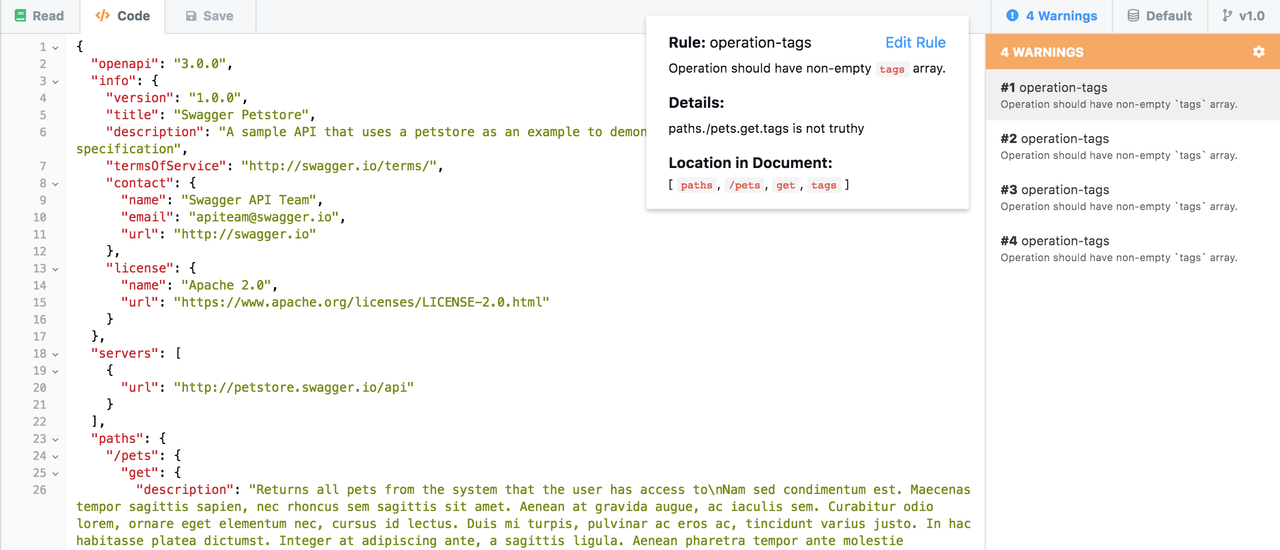 Stoplight - A powerful tool to create an OpenAPI document for your API ...