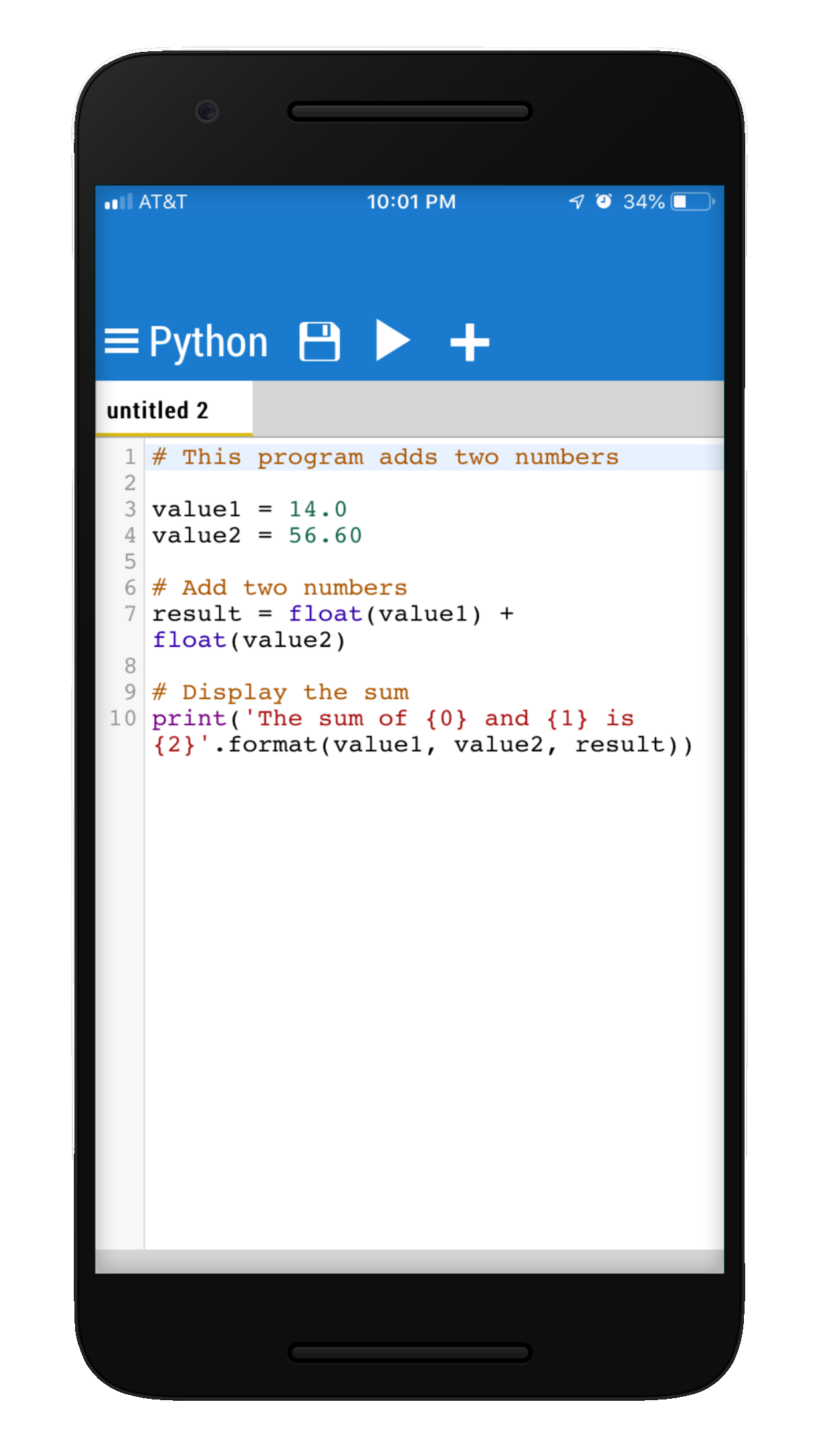 Python 3 Mobile Coding Engine For Developers And Learners Steemhunt 0263