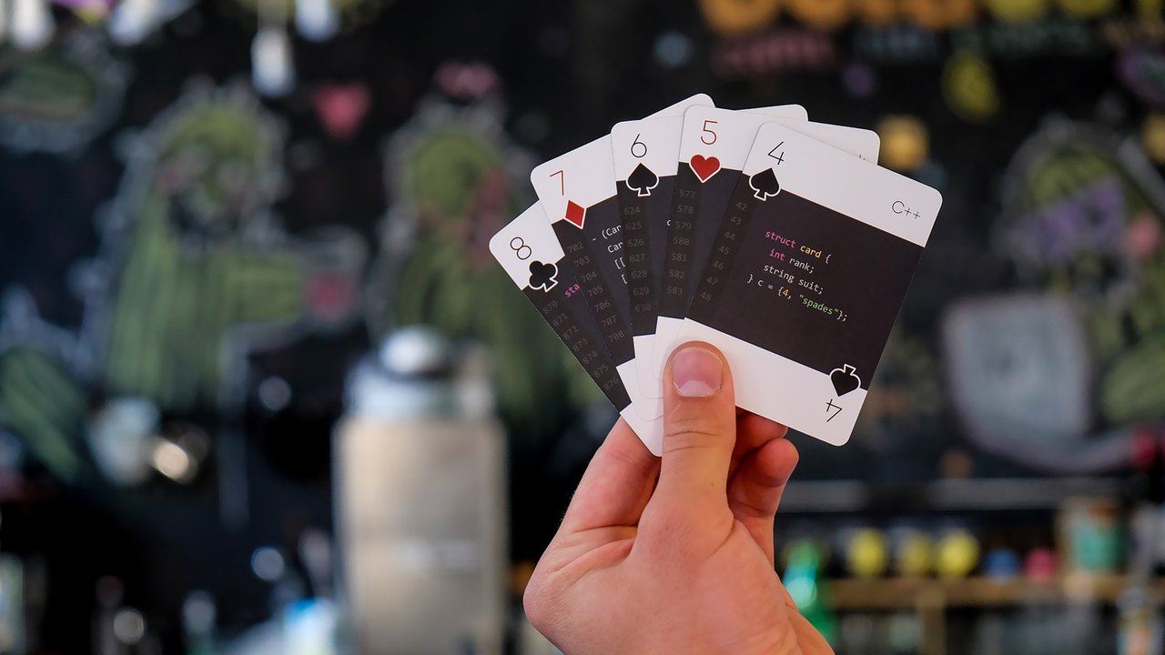 Codedeck Modern Learn About Coding With This Geeky Playing Cards Steemhunt