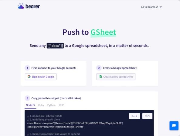 Push To GSheet Send Any Data To A Google Spreadsheet In A Matter Of Steemhunt