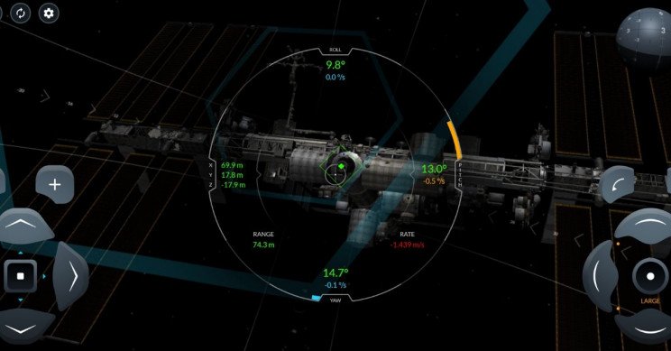 SpaceX - ISS Docking Simulator - With Real Interface Used By NASA For ...