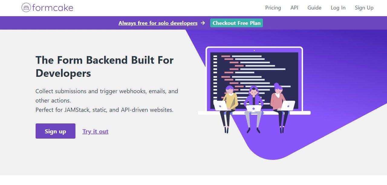 Formcake - The Form Backend Built For Developers | Steemhunt