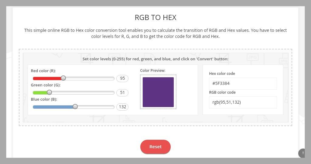 RGB To HEX - Get HEX of any color | Steemhunt