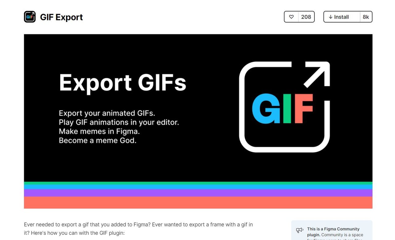 GIF Export - Export GIFs from Figma | Steemhunt