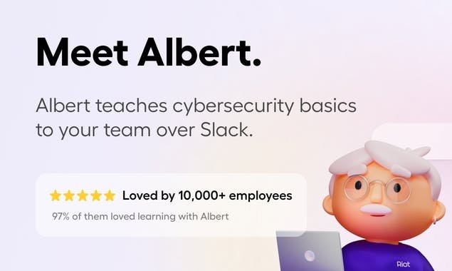 Albert - Cybersecurity awareness on Slack for your team | Steemhunt