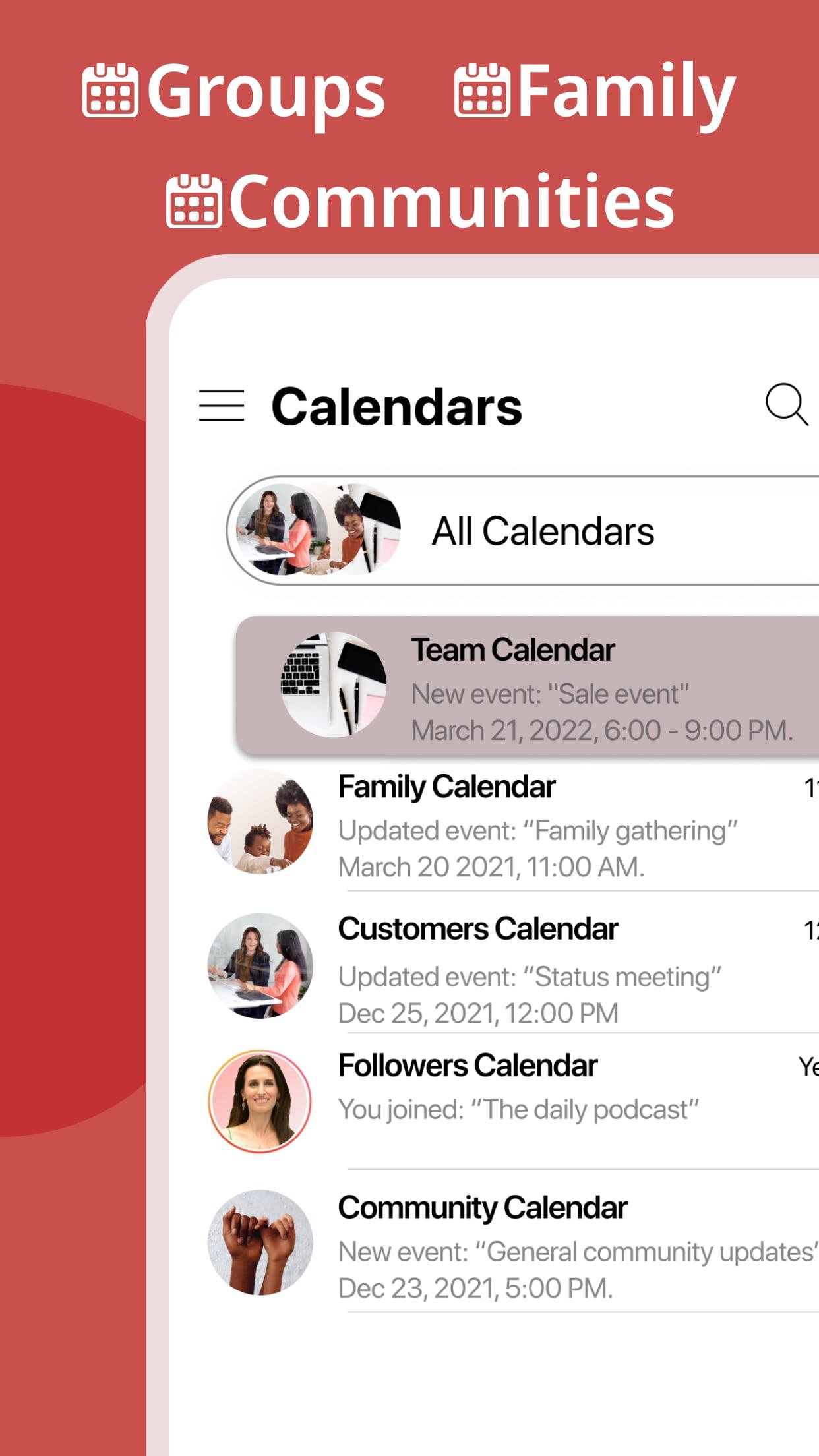 GroupCal - Shared calendar for individuals and businesses | Steemhunt