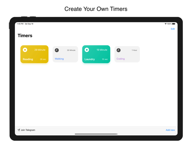 Timer - Create Multiple Timers | Steemhunt