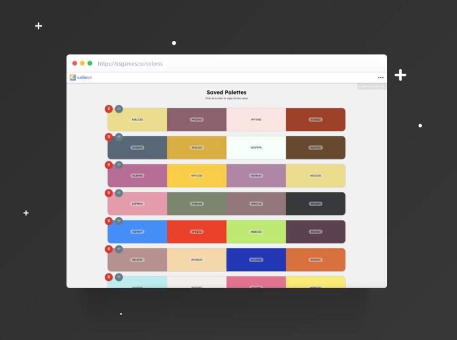 ColorSS - Generate random CSS color palettes and get inspired | Steemhunt