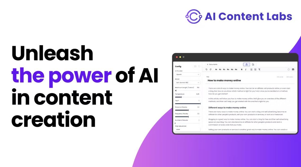 AI Content Labs - Unleash the power of AI in content creation | Steemhunt