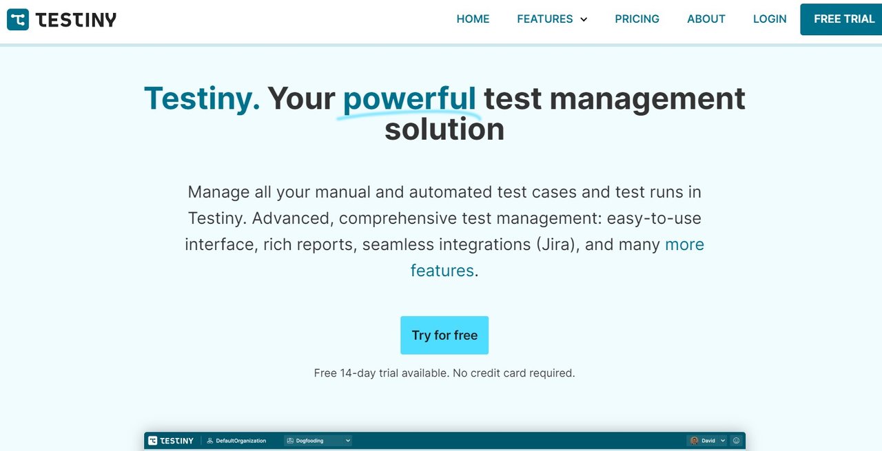 Testiny - Your powerful test management solution | Steemhunt