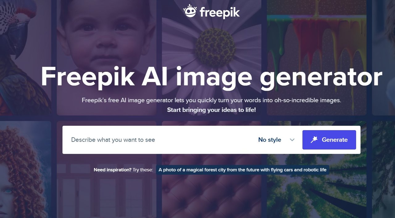 Freepik AI Image Generator - Turn your words into images with AI ...