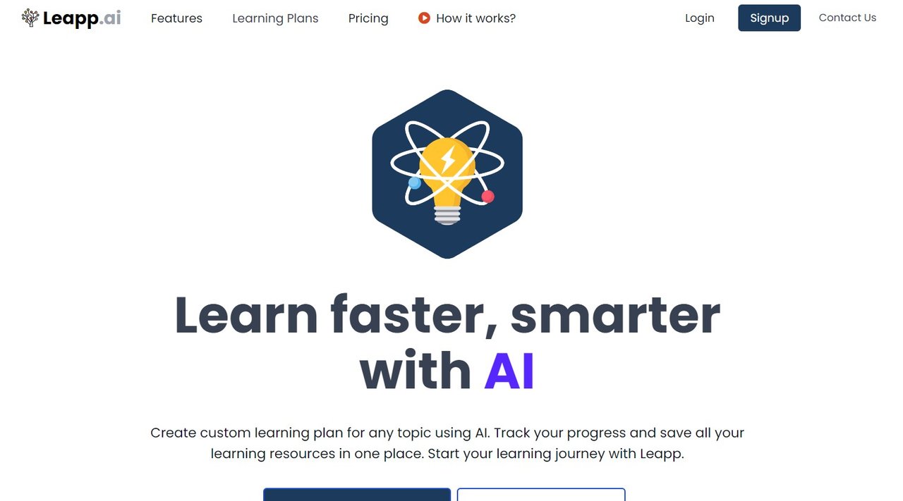Leapp.ai - Learn anything with help of AI | Steemhunt