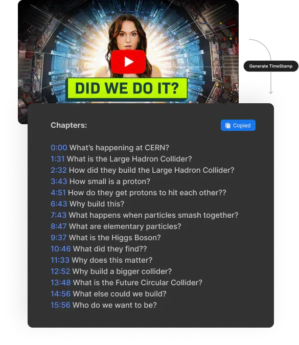 TimeStamper - Generate timestamps for your video in seconds | Steemhunt