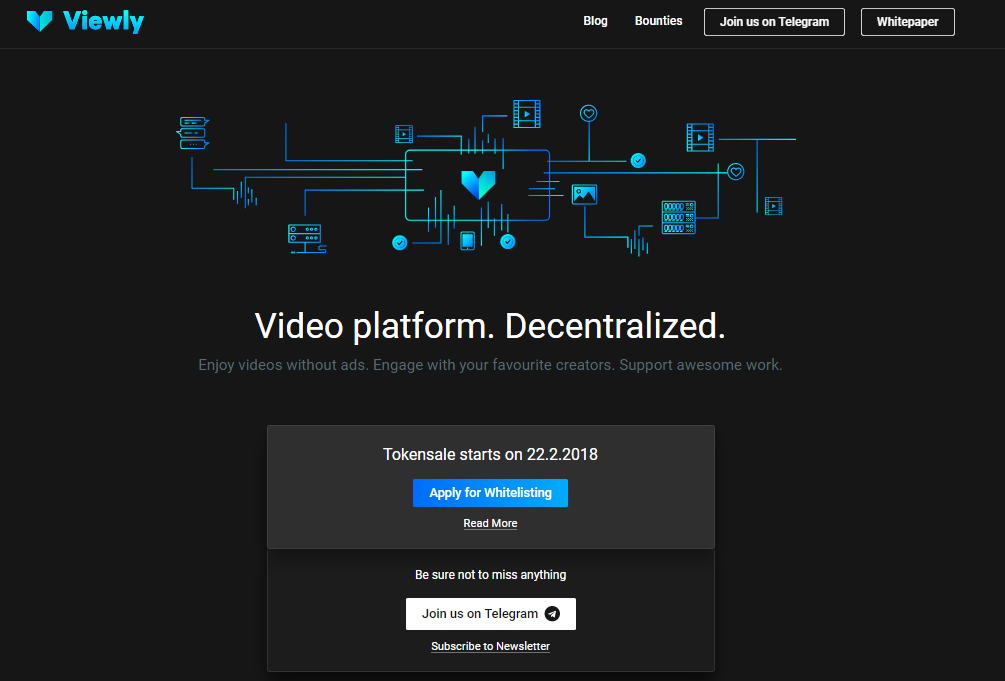 How to Whitelist for the Viewly Token Sale