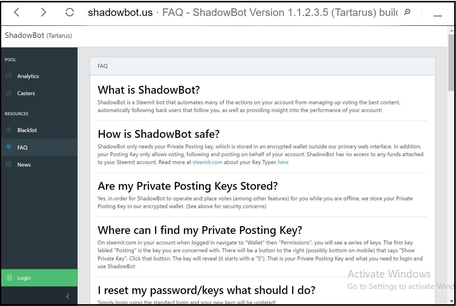 Shadowbot – How to earn from Shadowbot for post in steemit? – Techstudio18