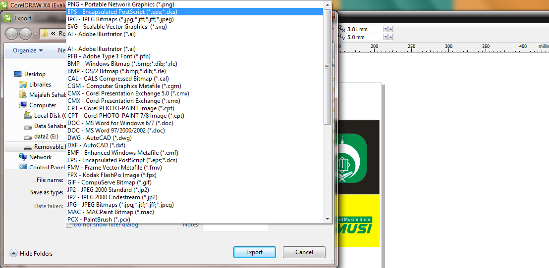 Art Design: Cara Mengubah Format Corel Draw Dalam Berbagai Format (PDF ...