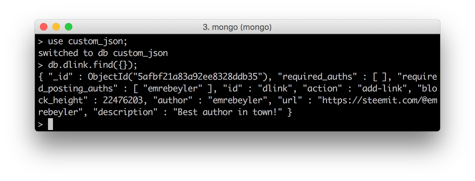 hotdog - A Custom JSON Indexer on the top of MongoDB