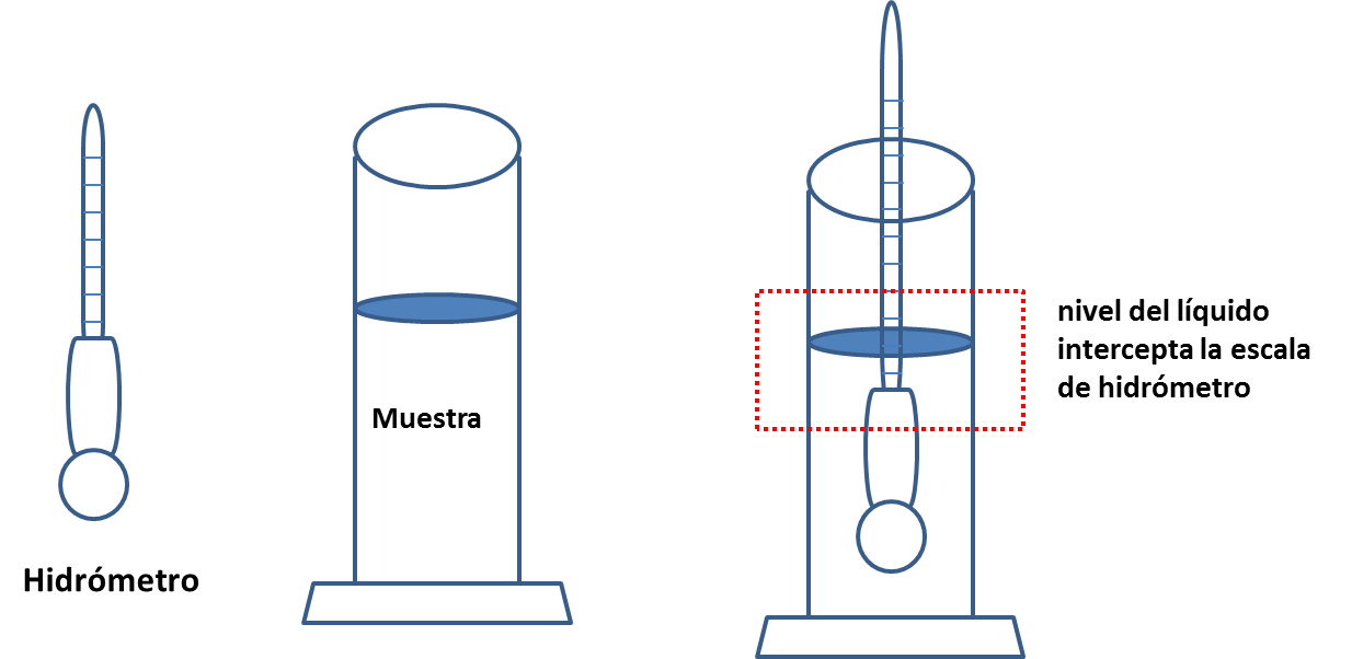 Demostración experimental de la determinación de la gravedad API y ...
