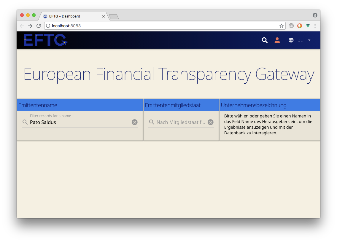 EFTG Logo Design and Website Mockup