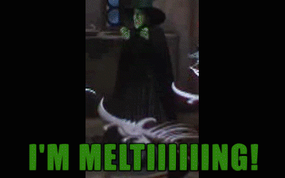 Wicked Witch Of The West Melting Gif