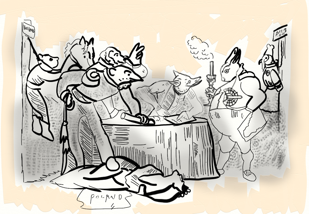 President Donald Trump Political Cartoon Birthday Classified Files.