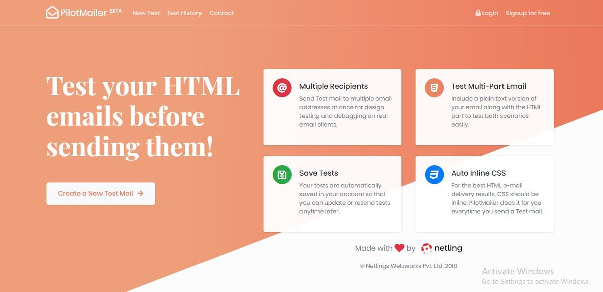 PilotMailer - Test your HTML emails before sending them | Steemhunt