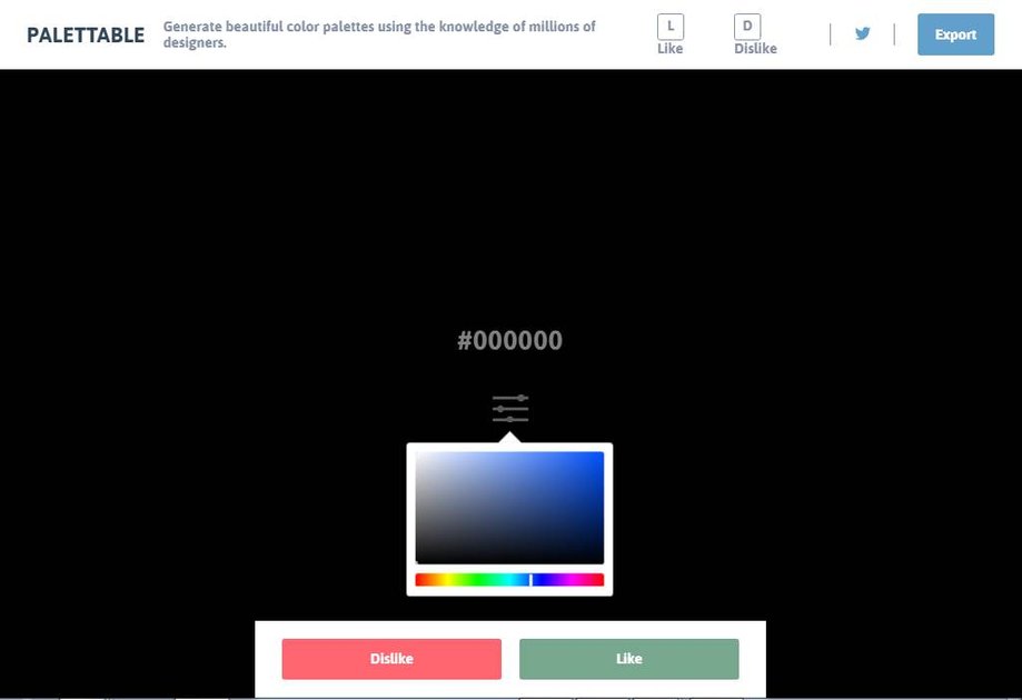 Palettable - Generates color palettes using the knowledge of designers ...