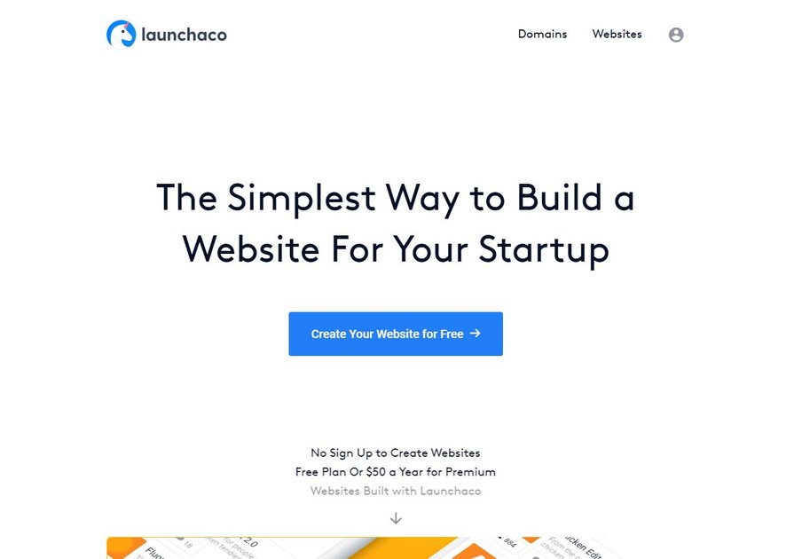 Launchaco - Startup Website Builder | Steemhunt
