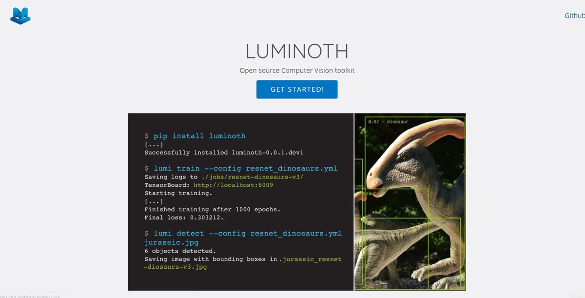 Luminoth - Open source Computer Vision toolkit | Steemhunt