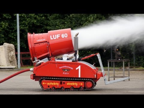 LUF 60 - Wireless remote control fire fighting machine | Steemhunt