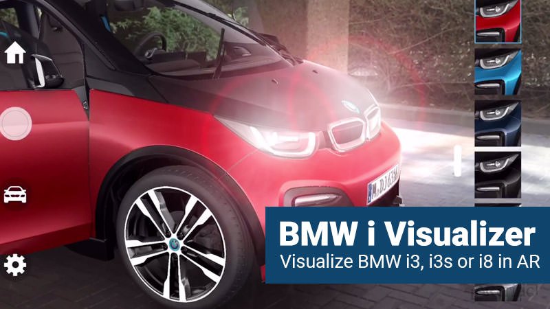 BMW i Visualizer - BMW augmented reality product visualizer | Steemhunt